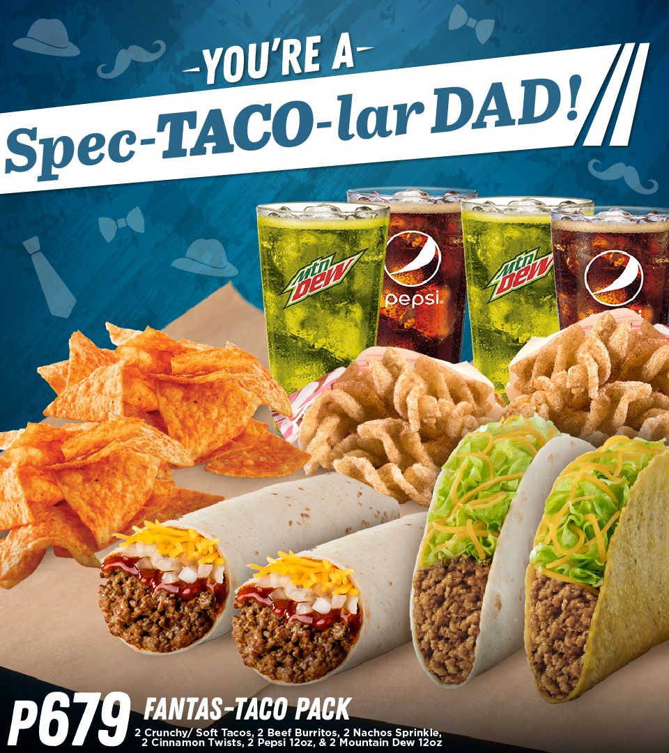 Get Your Dad a Taco Bell Fantas-Taco Pack on Father's Day | raincheckblog
