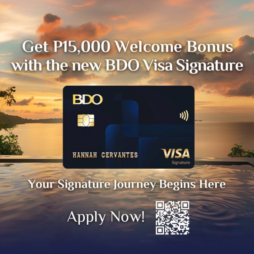 Travel the World with the New BDO Visa Signature | raincheckblog