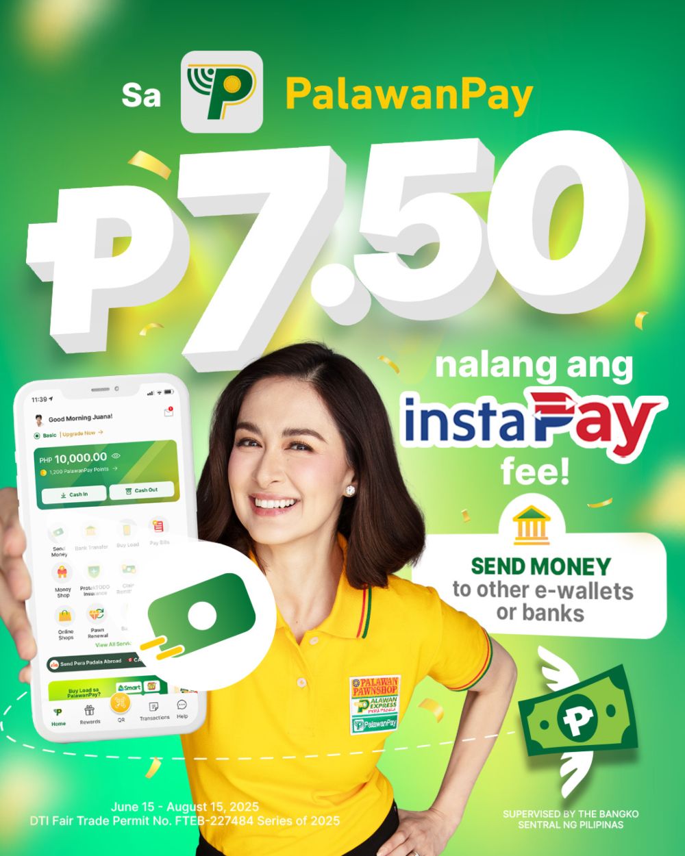 PalawanPay Offers Cheaper Money Transfers with New PHP 7.50 Instapay ...