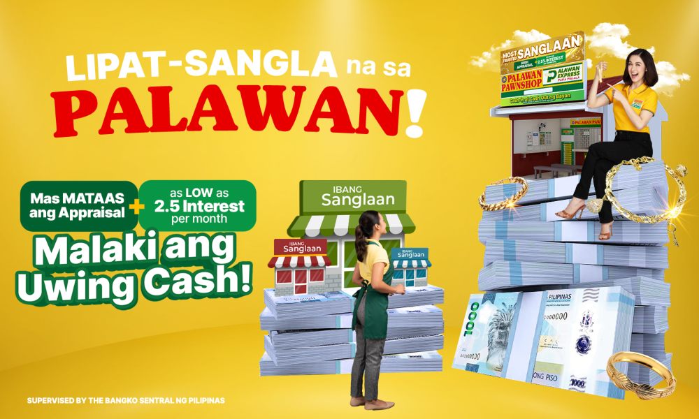 Get Higher Appraisals and Lower Rates with Palawan Pawnshop's Lipat ...