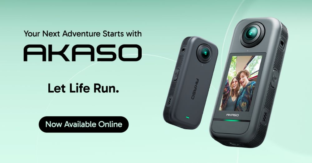 Capture Everything! Global Action Camera Brand AKASO Just Landed in the ...